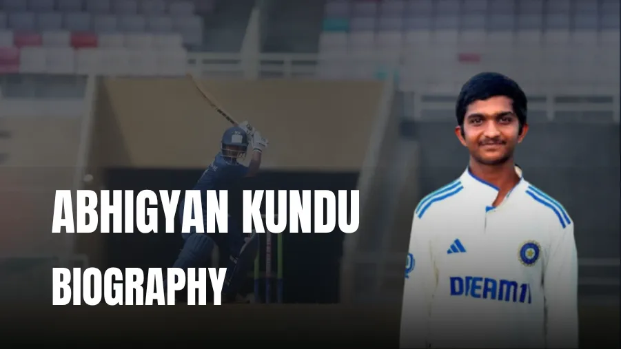Abhigyan Kundu: Net Worth, Girlfriend, Family, Career, Stats and More